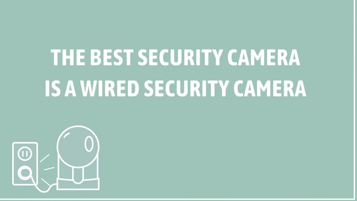 Wired Security Camera for EMF Protection With No Wireless Connections ...