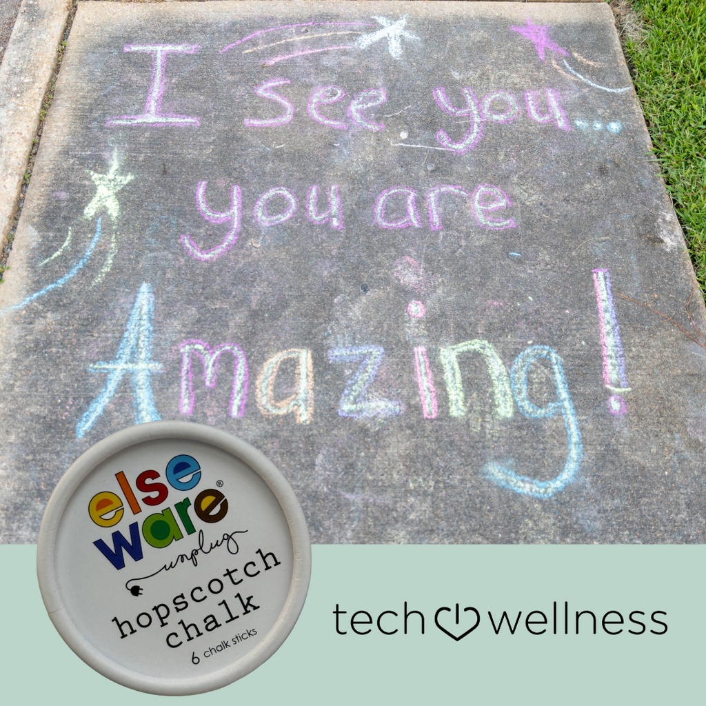 Hopscotch Chalk - 6 Super, Fun Natural & Non-Toxic Colors – Tech Wellness