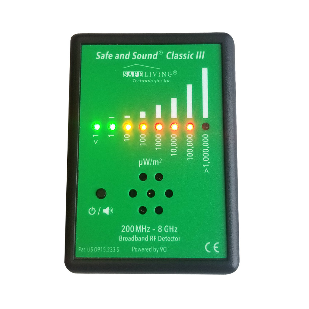 RF Radiation Detector: Our Best EMF Meter Safe And Sound Classic Meter ...