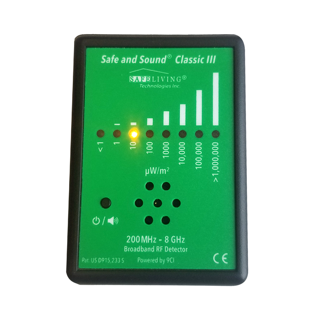 RF Radiation Detector: Our Best EMF Meter Safe And Sound Classic Meter ...